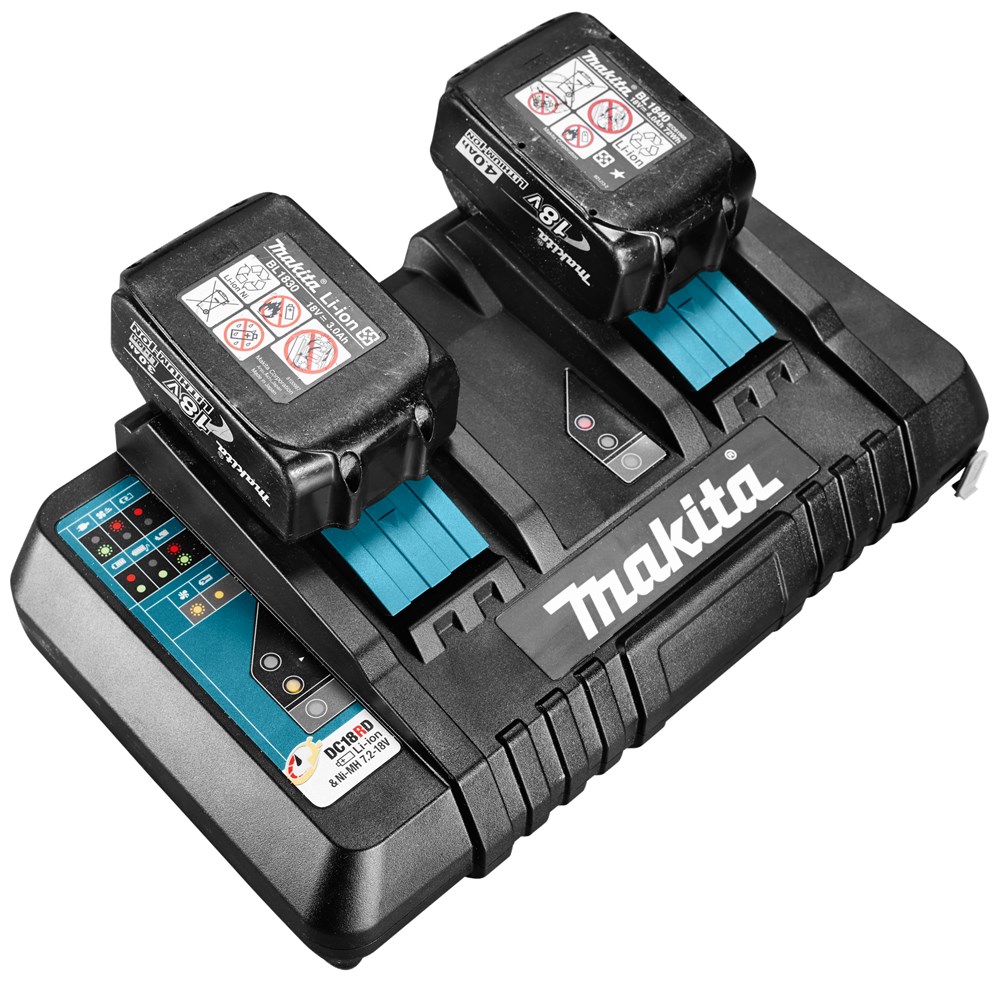 Raadsma - ACCULADER MAKITA 220V DC18RD 2 ACCU'S 196933-6