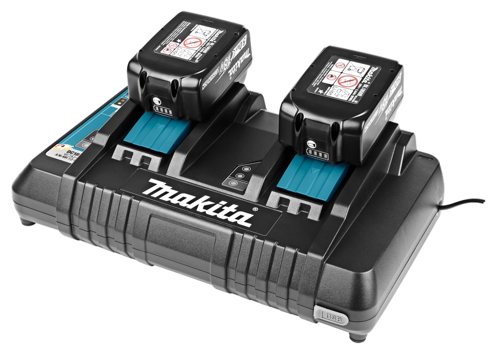 Raadsma - ACCULADER MAKITA 220V DC18RD 2 ACCU'S 196933-6