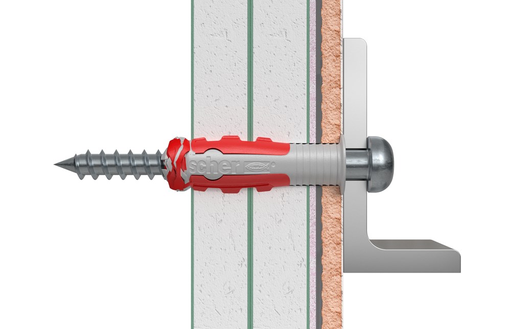 Raadsma - PLUG FISCHER DUOSEAL 6X38 M/RVS BK.SCHR 4,5X60